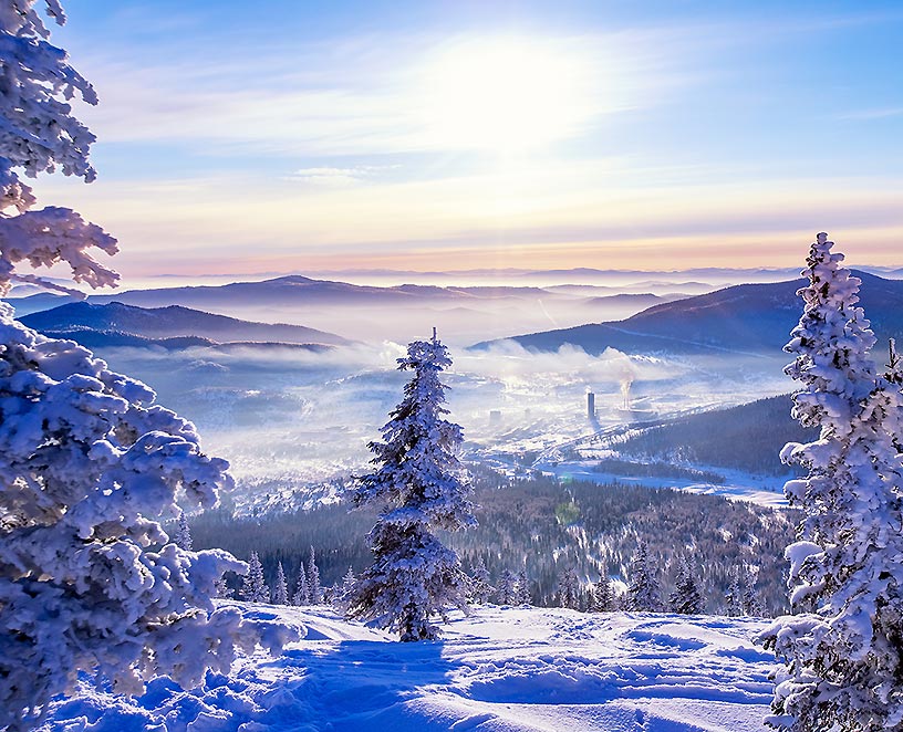 Skitouren in Sibirien